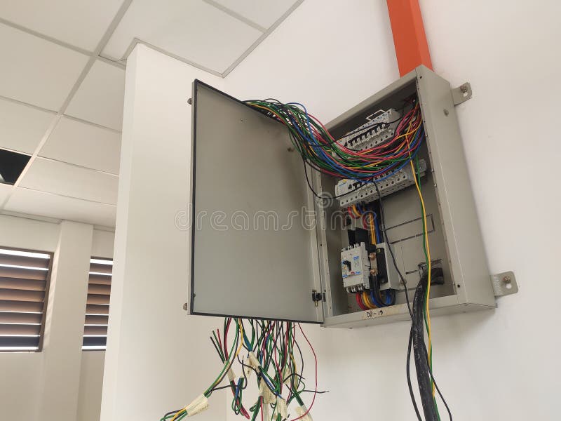 Electrical Distribution Board and it`s Component in the Installation ...