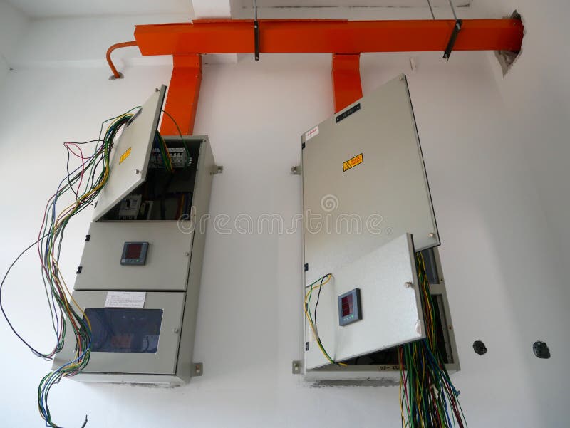 Electrical Distribution Board and it`s Component in the Installation ...