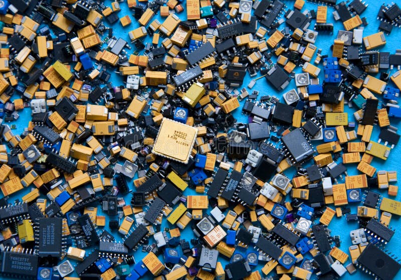 Primer De Los Componentes Electrónicos Bobinas, Resistores ...