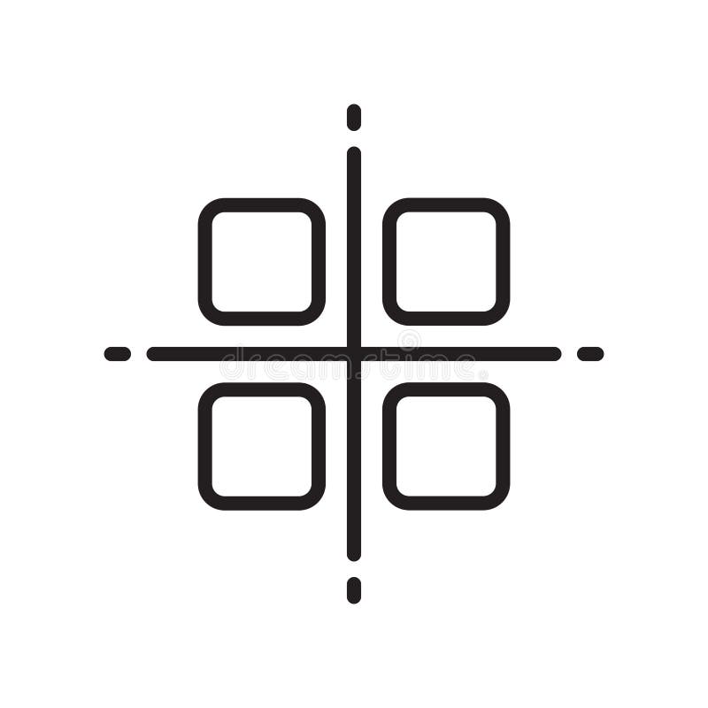 Select All Icon Vector Sign and Symbol Isolated on White Background ...