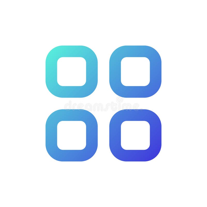 Select All Items Pixel Perfect Gradient Linear Ui Icon Stock Vector - Illustration of option ...