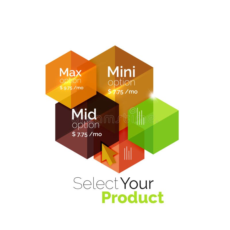 Select choice template stock illustration. Illustration of compare ...