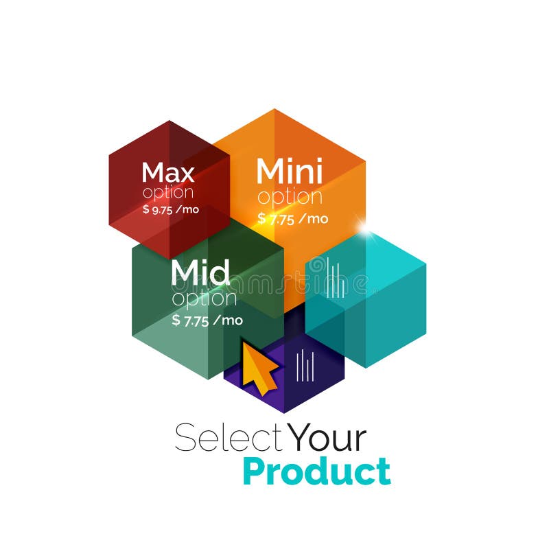 Select choice template stock illustration. Illustration of business ...