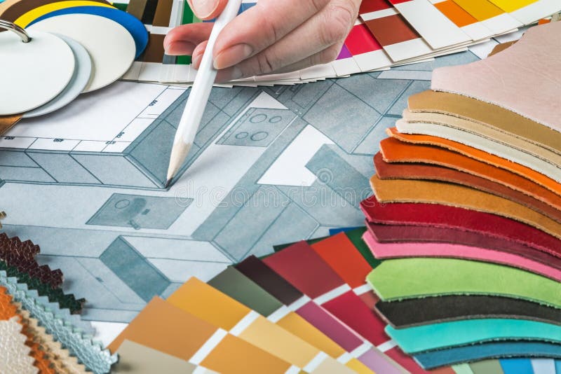 Select a Color from the Color Sample Pallets in the Designer`s ...