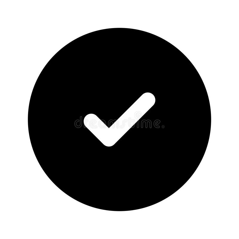 Select Icon Design, Approved Vector Icon Stock Vector - Illustration of ...