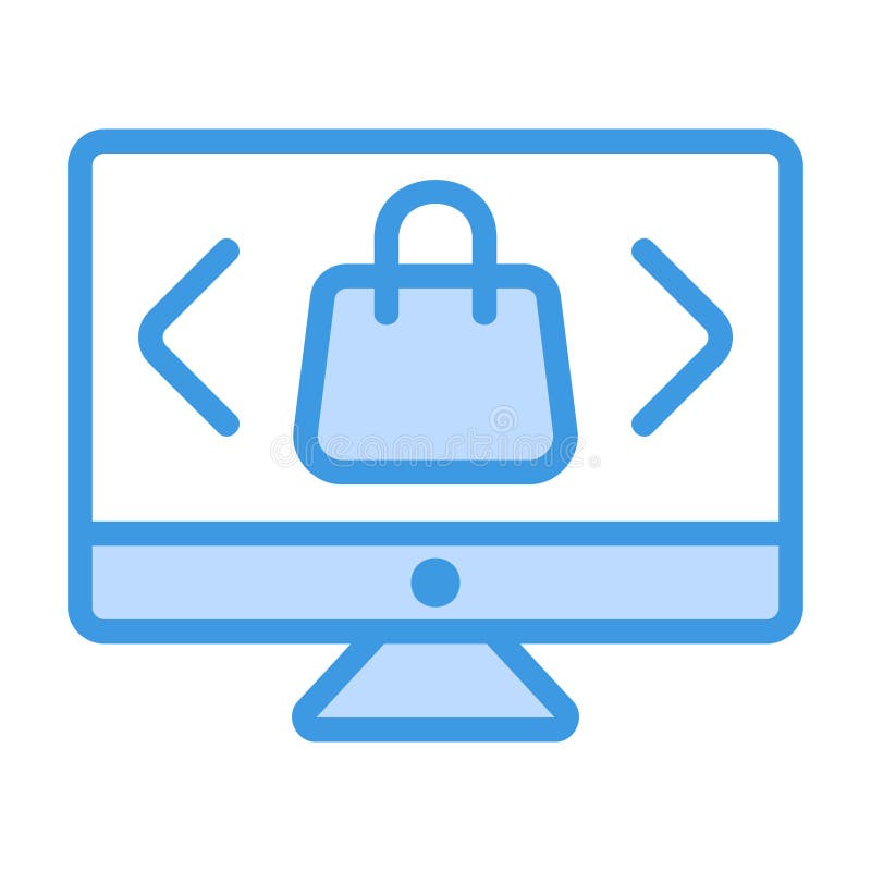 Select Product Icon in Blue Style for Any Projects Stock Vector ...