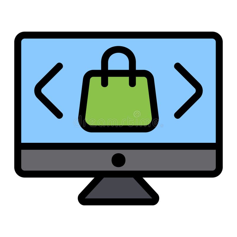 Select Product Icon in Filled Line Style for Any Projects Stock Vector ...