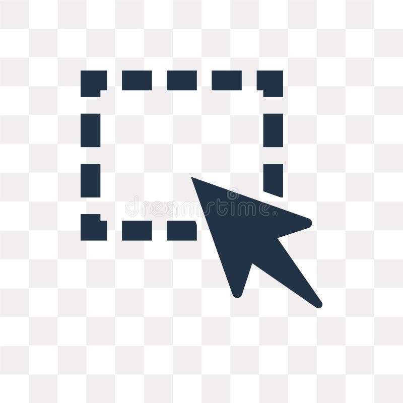 Select Vector Icon on White Background. Flat Vector Select Icon Symbol ...