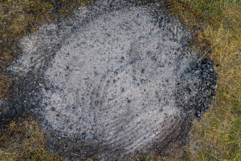 Ash and Small Pieces of Coal Stock Image - Image of burnt, ashes: 298622411