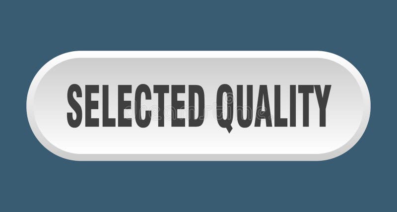 Quality Button stock vector. Illustration of badge, sticker - 11826483