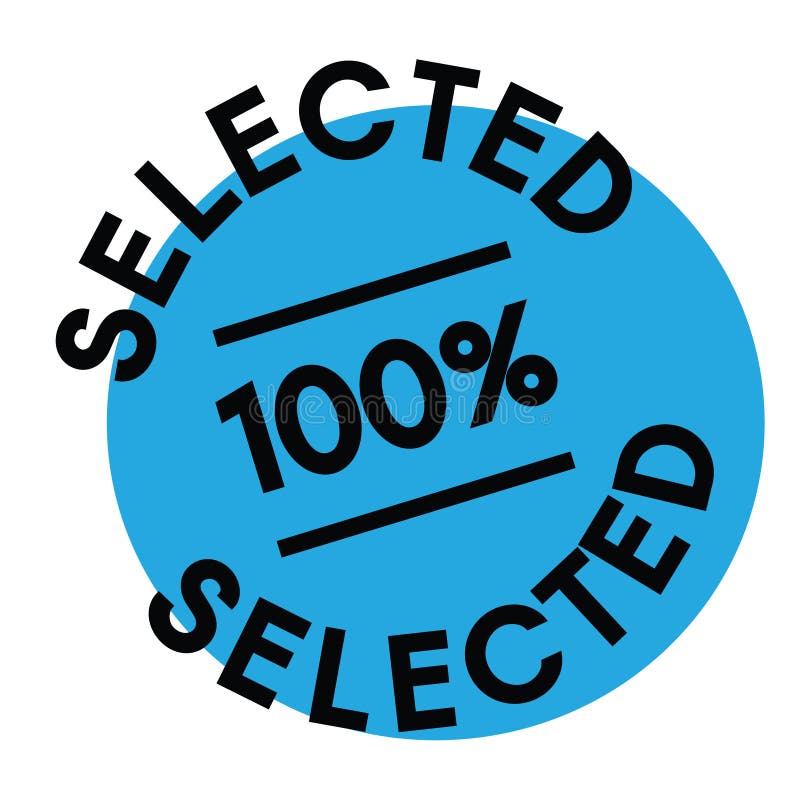 Selected rubber stamp stock vector. Illustration of elect - 125394025