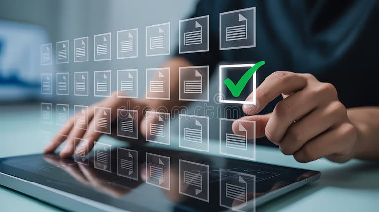 Document Digital Selection Stock Illustrations – 1,172 Document Digital ...