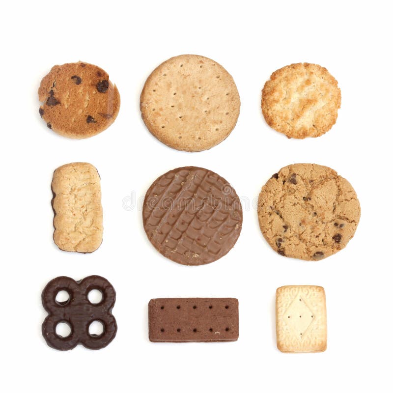 Selection of biscuits stock photo. Image of biscuits - 19420790
