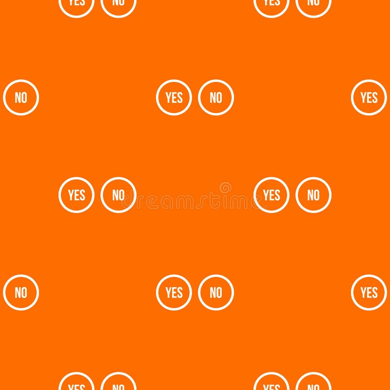 Selection Buttons between No and Yes . Set of Modern Color and Style ...