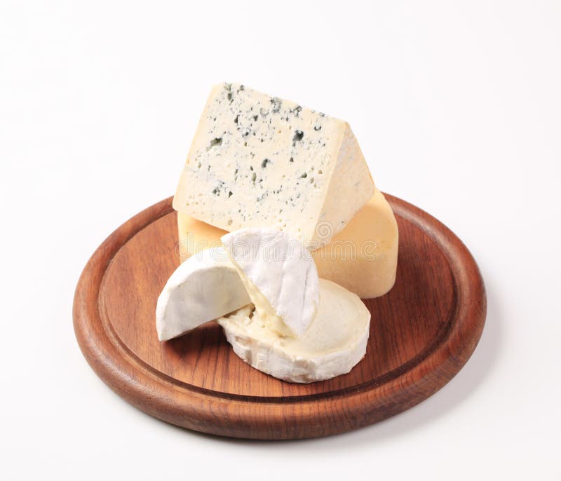 Selection of cheeses stock photo. Image of milk, gourmet - 15198598