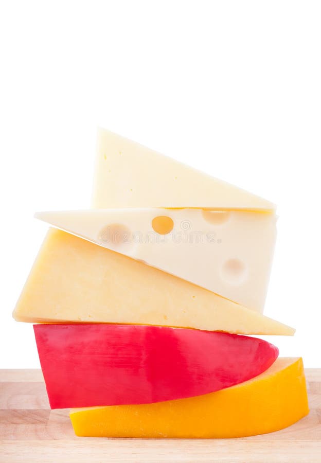 Selection of cheeses stock photo. Image of gourmet, pieces - 23710720