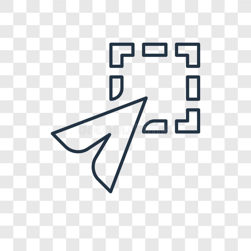 Selection Icon Vector Isolated on White Background, Selection Sign ...