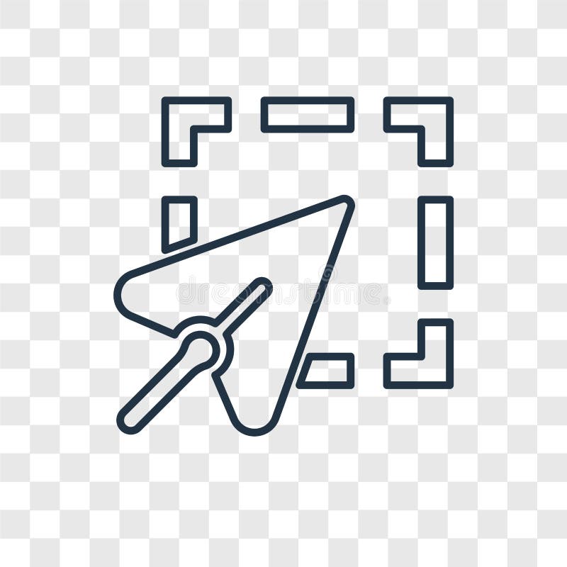 Selection Icon Vector Isolated on White Background, Logo Concept Stock ...