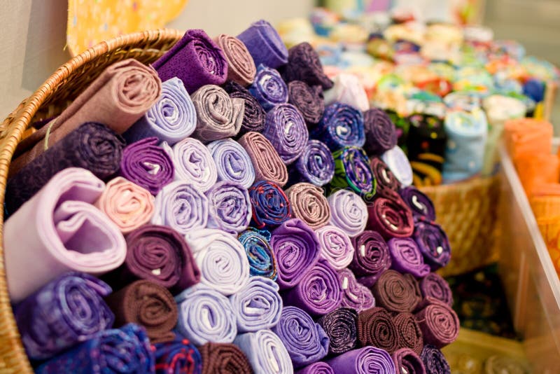 Selection of Different Twisted Pieces of Clothes Stock Photo - Image of ...