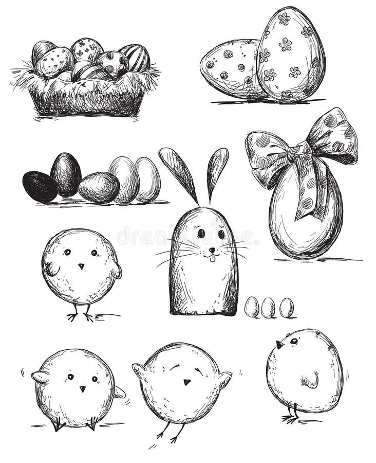 Animal Line Drawings Stock Illustrations – 5,324 Animal Line Drawings ...