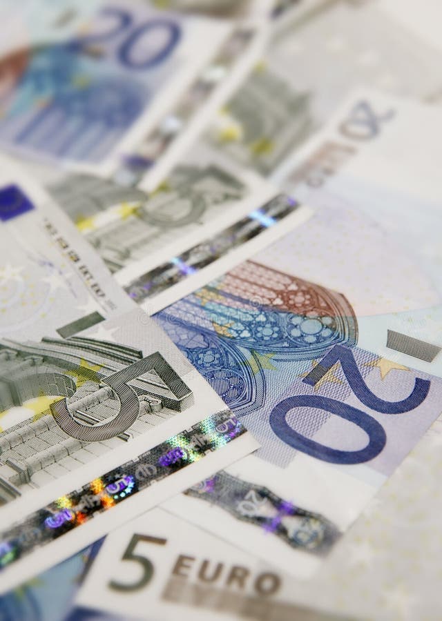 Selection of euro notes stock photo. Image of currency - 79359656