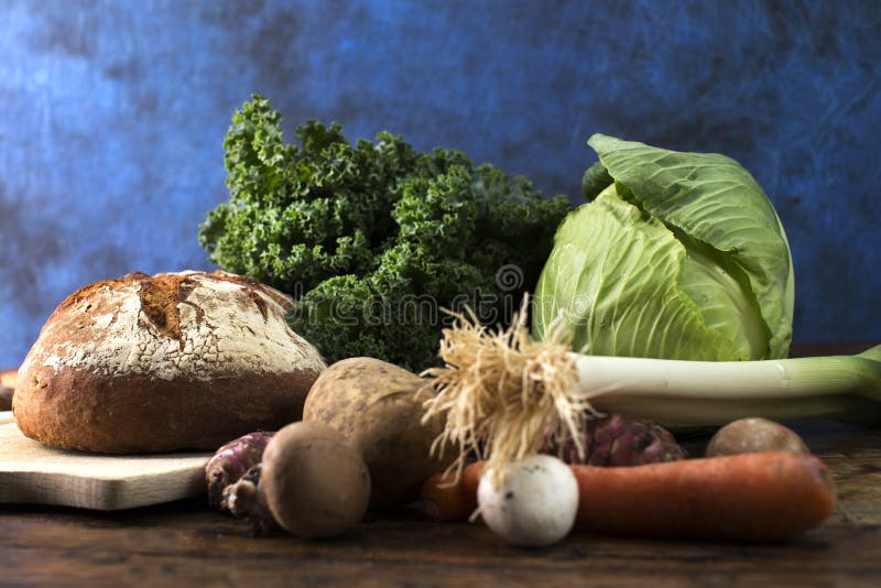 Selection of Fresh Vegetables Stock Photo - Image of rustic, recipe ...