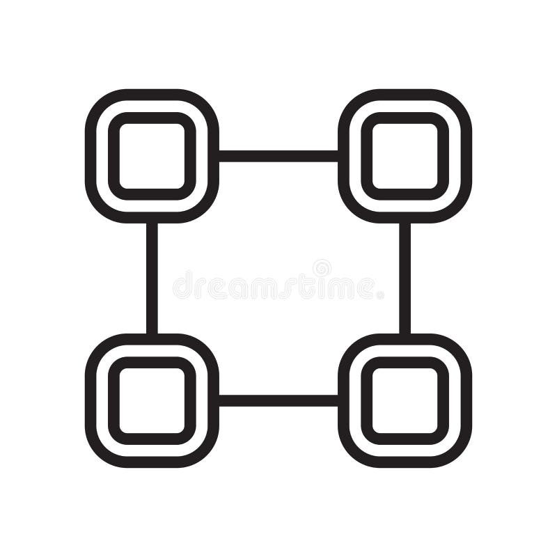 Selection Icon Vector Sign and Symbol Isolated on White Background ...