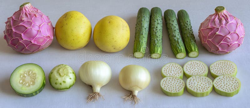 The Selection Includes a Wide Range of Colorful and Exotic Fresh ...