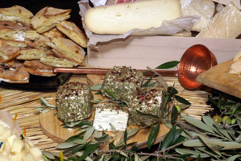 Selection of Italian Cheese Stock Image - Image of italian, selection ...