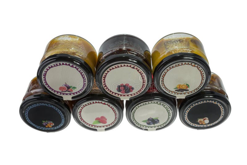 Selection of Jams - Stock Image Stock Photo - Image of jars, currant ...
