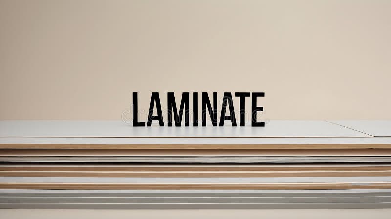 Laminate Display Showcasing Various Wood Textures and Finishes on a ...