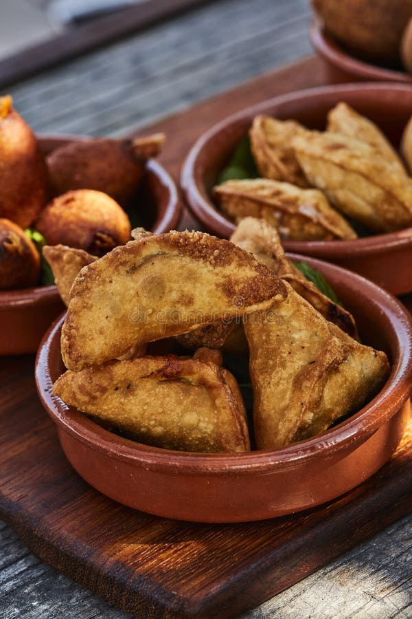 Middle Eastern Deep Fried Snacks Stock Image - Image of cuisine ...