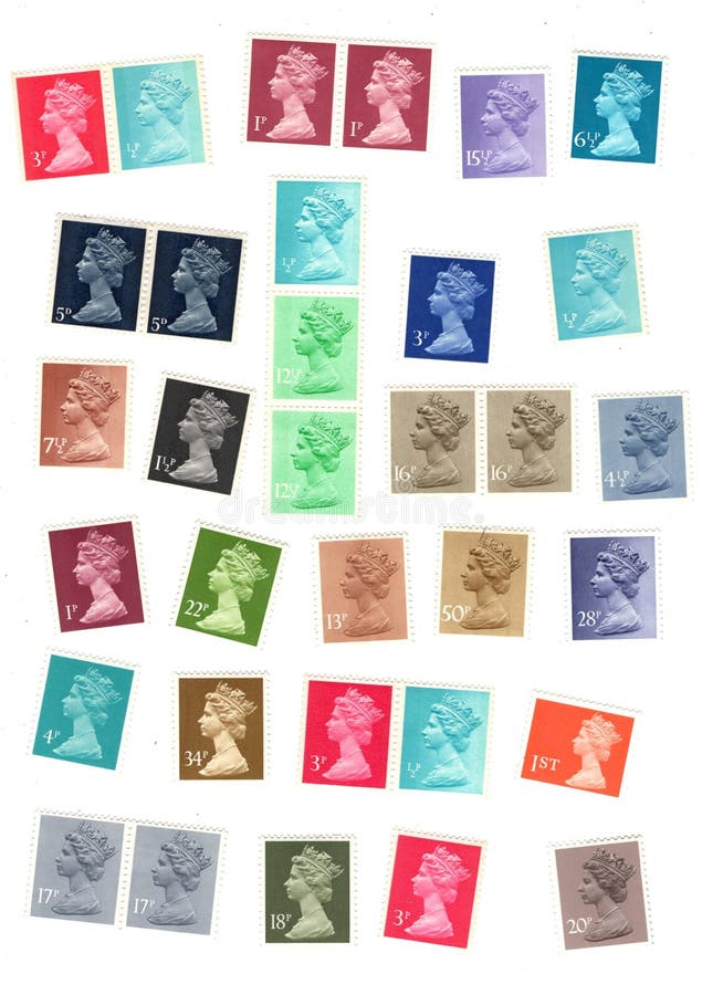 A Selection of Mint Queen Elizabeth II Postage Stamps from the UK ... A Selection of Mint Queen Elizabeth II Postage Stamps from the UK ...
