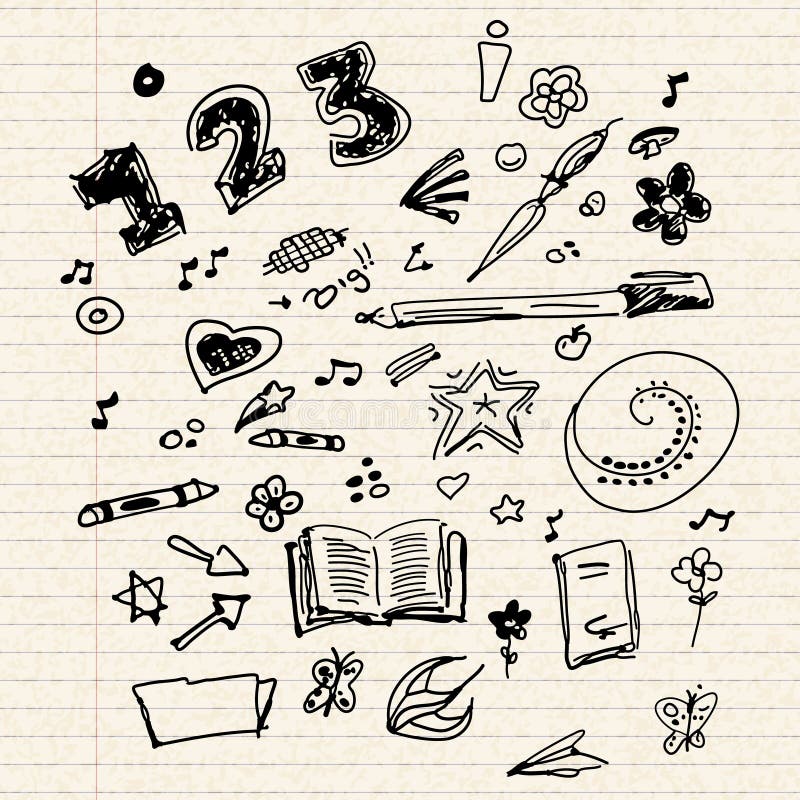 Homework Doodles Stock Illustrations – 130 Homework Doodles Stock ...