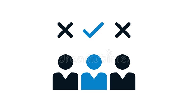 Icon Selection Magnify Search Illustration Design Stock Illustration ...