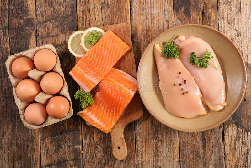 Selection of protein stock photo. Image of food, selection - 132064666