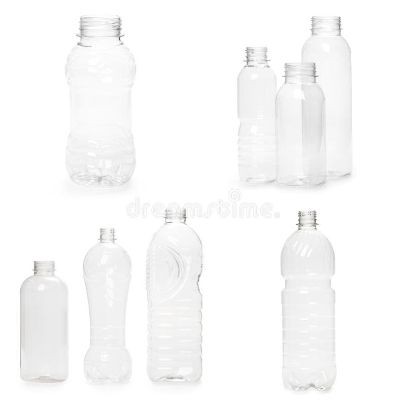 Selection of Quality Photo Collage of Many Different Empty Plastic ...