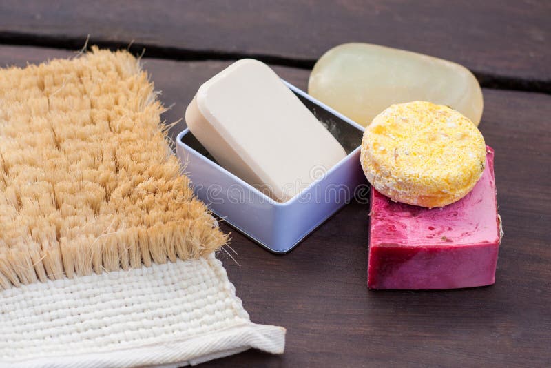 A selection of soap bars stock photo. Image of body - 112346966