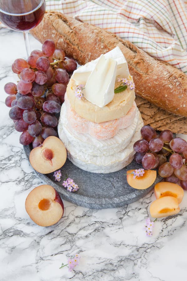 Selection of soft cheeses stock photo. Image of dairy - 71032342