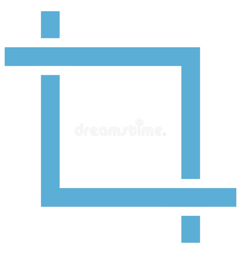 Selection Square, Photoshop Tool Vector Icon Editable Stock Vector ...