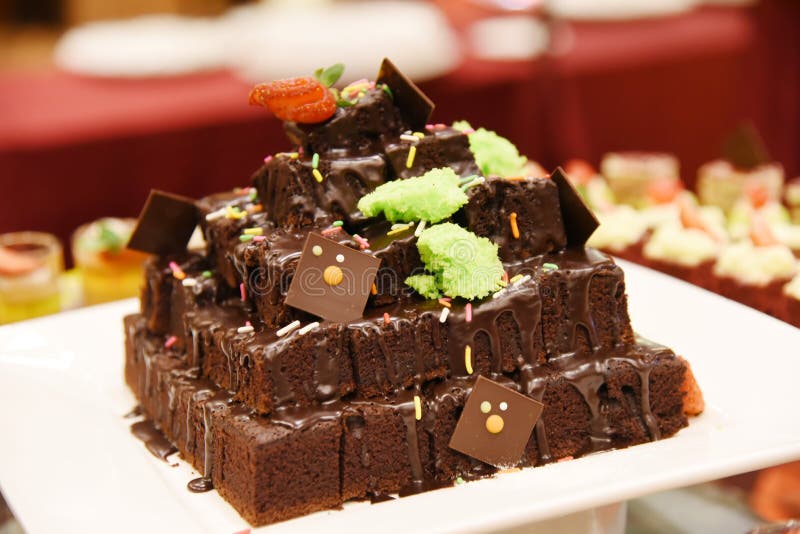 Sweet cakes. stock photo. Image of cake, candy, cherry - 167703590