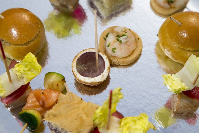 Tasty, before Dinner Appetizers Stock Image - Image of delicatessen ...