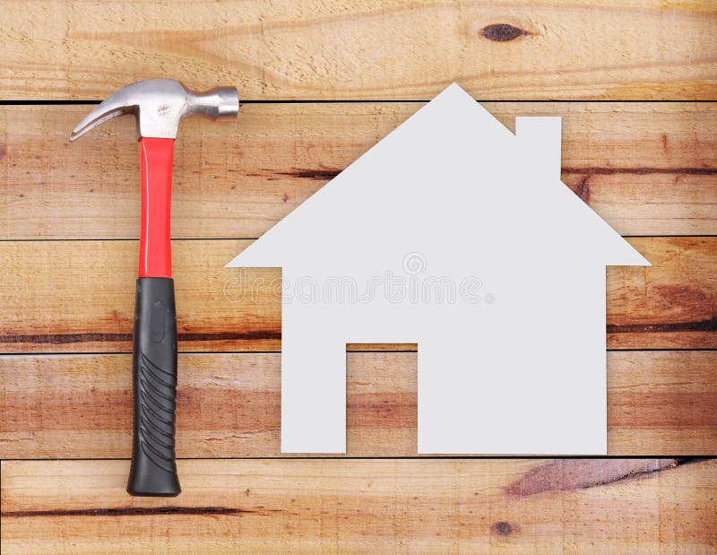 Selection of Tools and House Stock Image - Image of concept, industrial ...