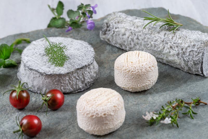 Selection of Various Different Types of Cheese. Tasty and Fresh Cheese ...