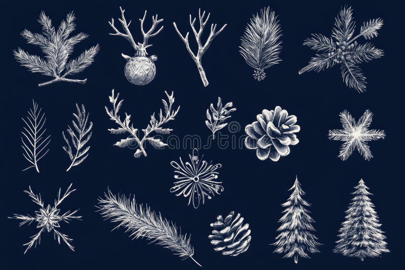 A Selection of Various Pine Tree Species with Distinct Characteristics ...
