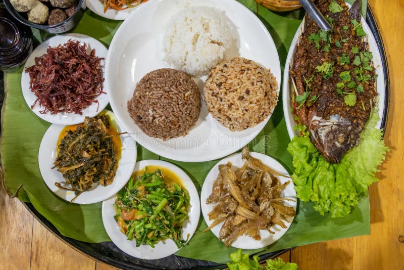 Shan Style Dishes in Myanmar Stock Image - Image of myanmar, burma ...