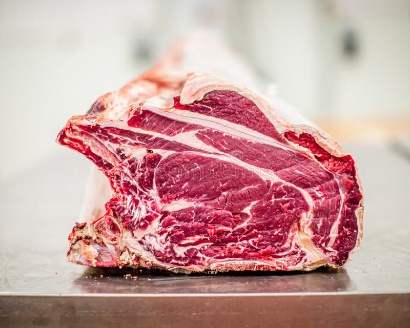 Selective Closeup of a Juicy Beaf Stock Image - Image of closeup ...