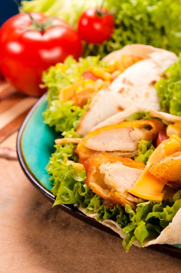 Chicken time stock photo. Image of mayonnaise, green - 29931582