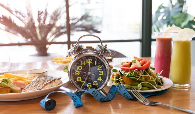 Selective Focus of Alarm Clock and Diet Plan with Intermittent Fasting ...