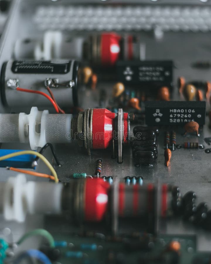 Selective Focus of an Automated Control Panel of an Equipment Stock ...